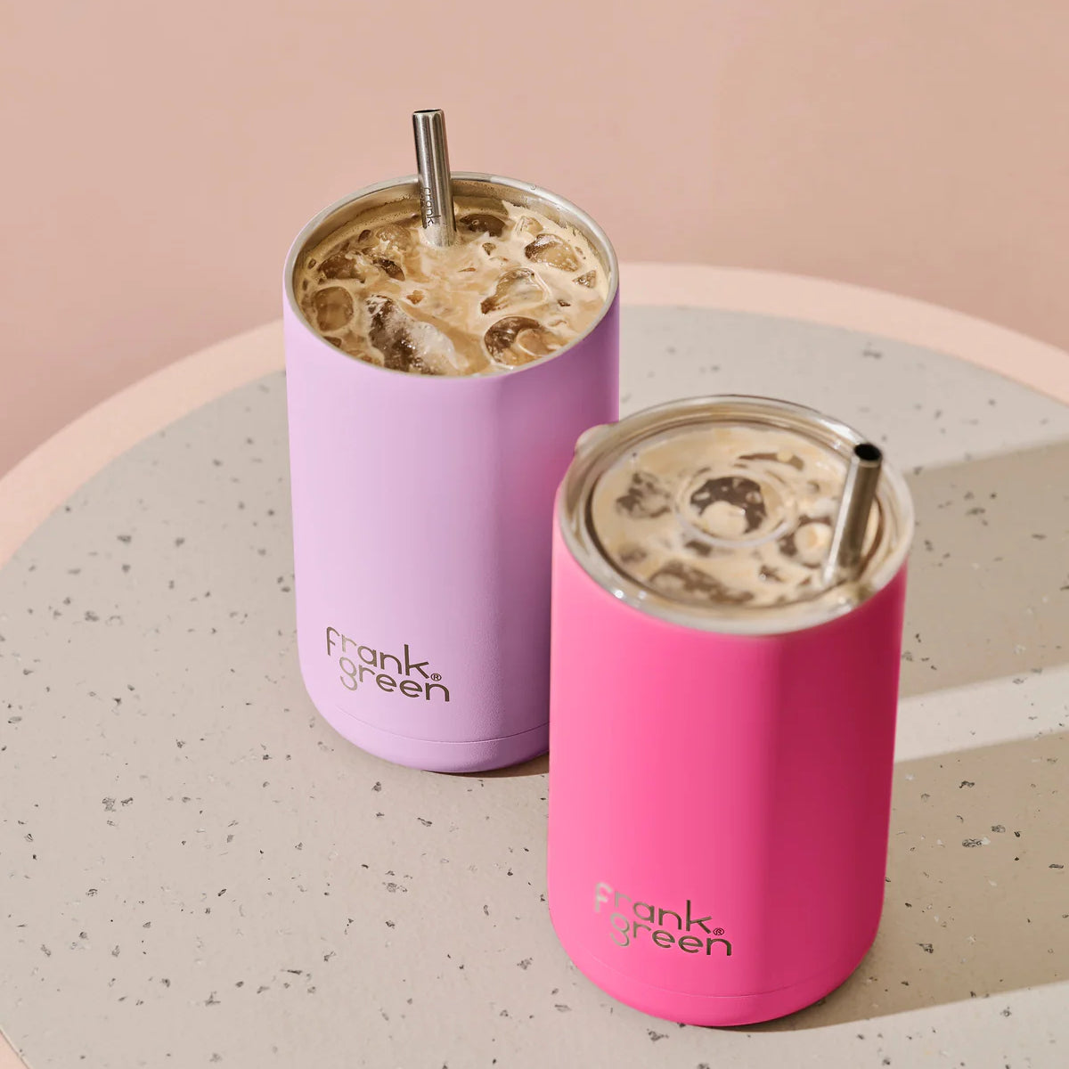 Frank Green Ceramic Iced Coffee Cup with Straw – Refill Nation