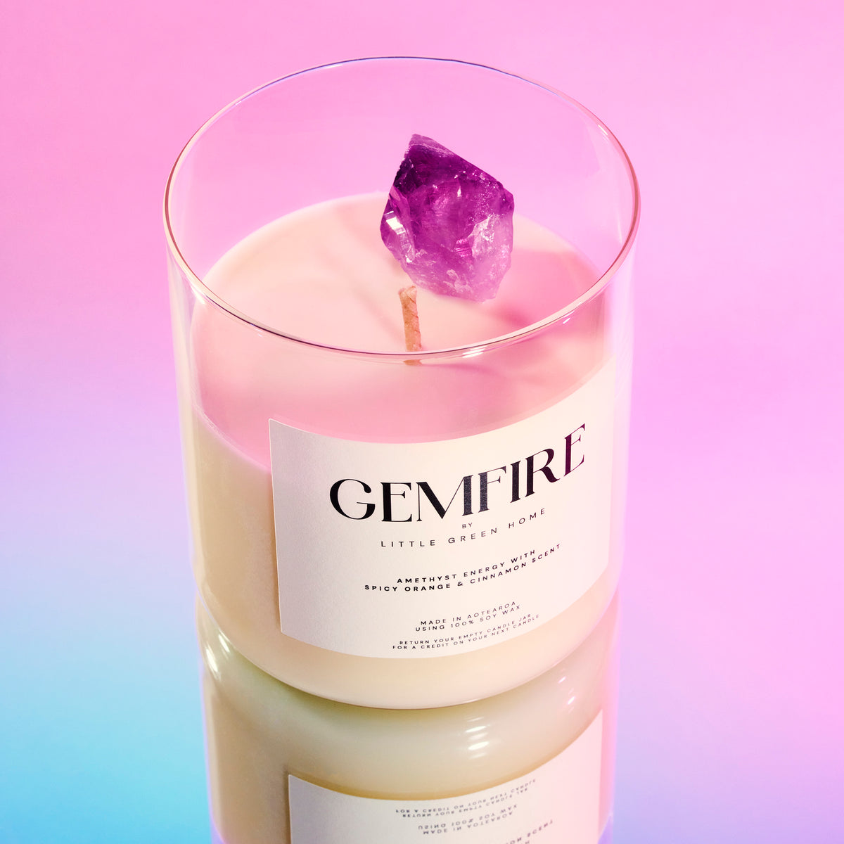 Crystal Candle Gem of Fire – Refill Nation